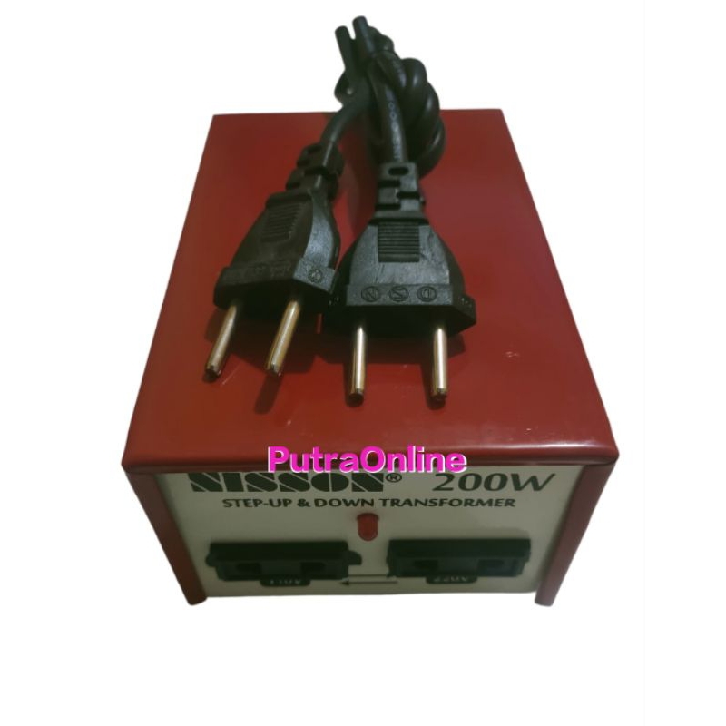 Jual Nisson 200W Step UP dan Step Down AC 110V dan 220V Transformer ...