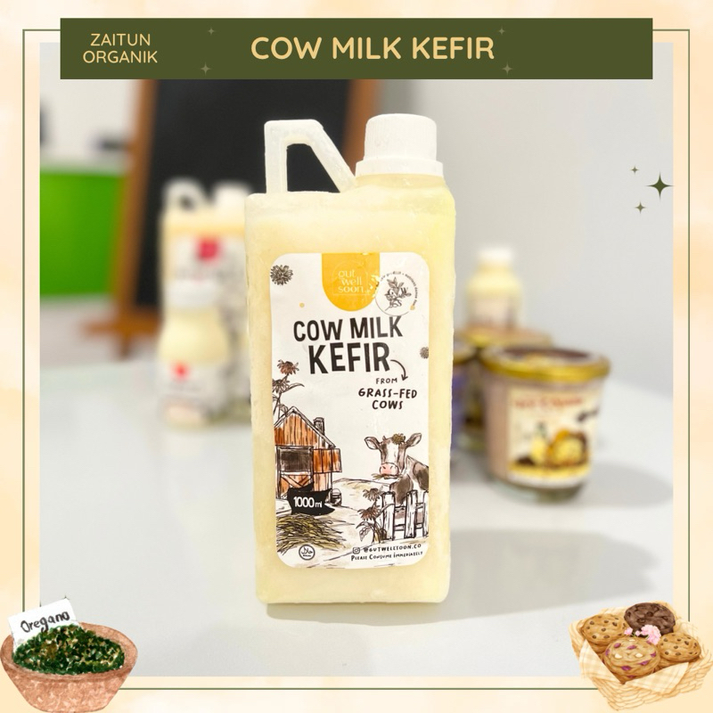 Jual COW MILK KEFIR | GUT WELL SOON | GRASS FED COWS | 1 KG | Shopee ...