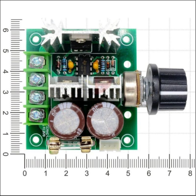 Jual motor speed control dimmer regulator adjustable PWM DC 12-40v 10A 400 watt | Shopee Indonesia