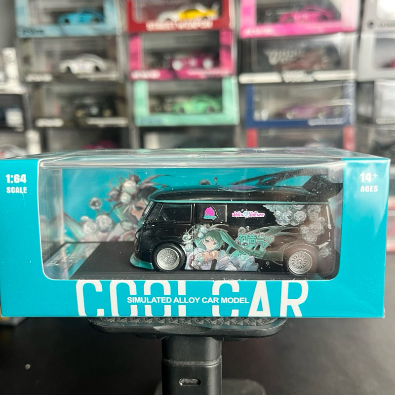 Jual Cool Car Volkswagen T1 Panel Bus Hatsune Miku | Shopee Indonesia