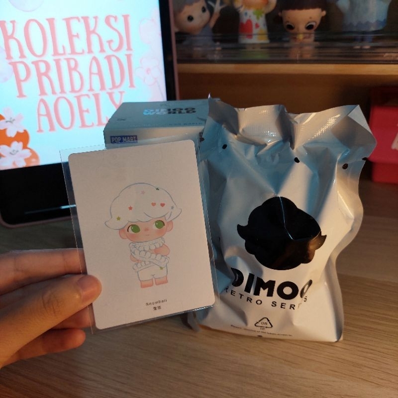 Jual POP MART Dimoo Retro Series - Snowball | Shopee Indonesia