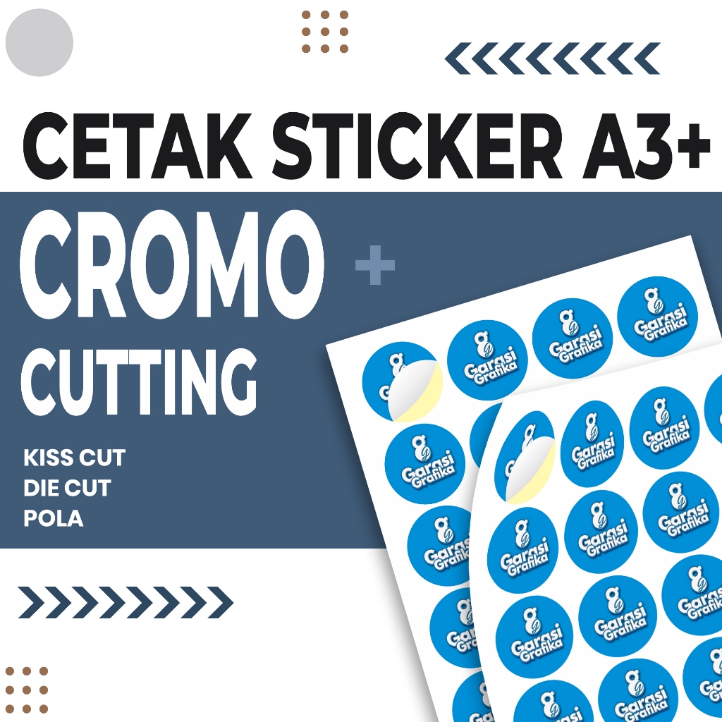 Jual Cetak + Cutting Stiker Cromo A3+ | Shopee Indonesia
