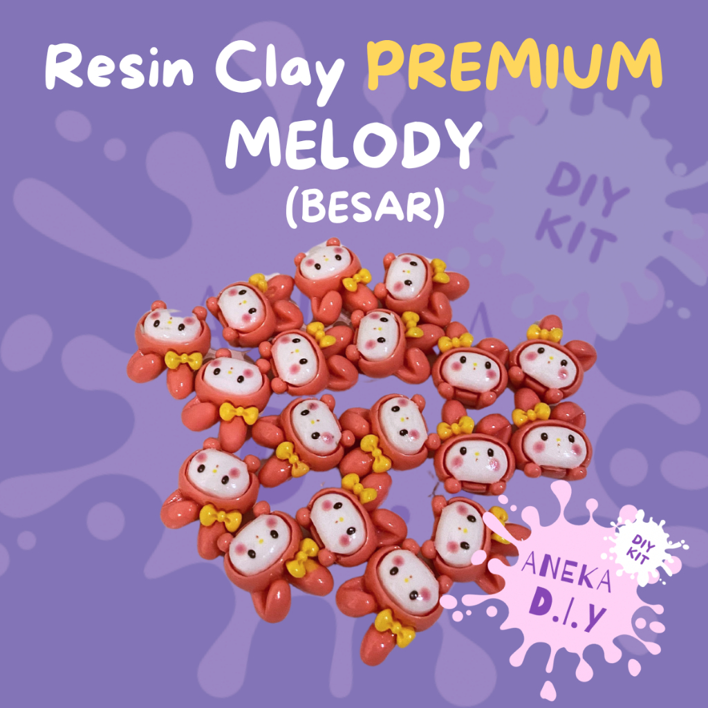 Jual Cinnamoroll Sanrio Lotso Clay Resin Karakter Lucu Resin Clay Lucu ...