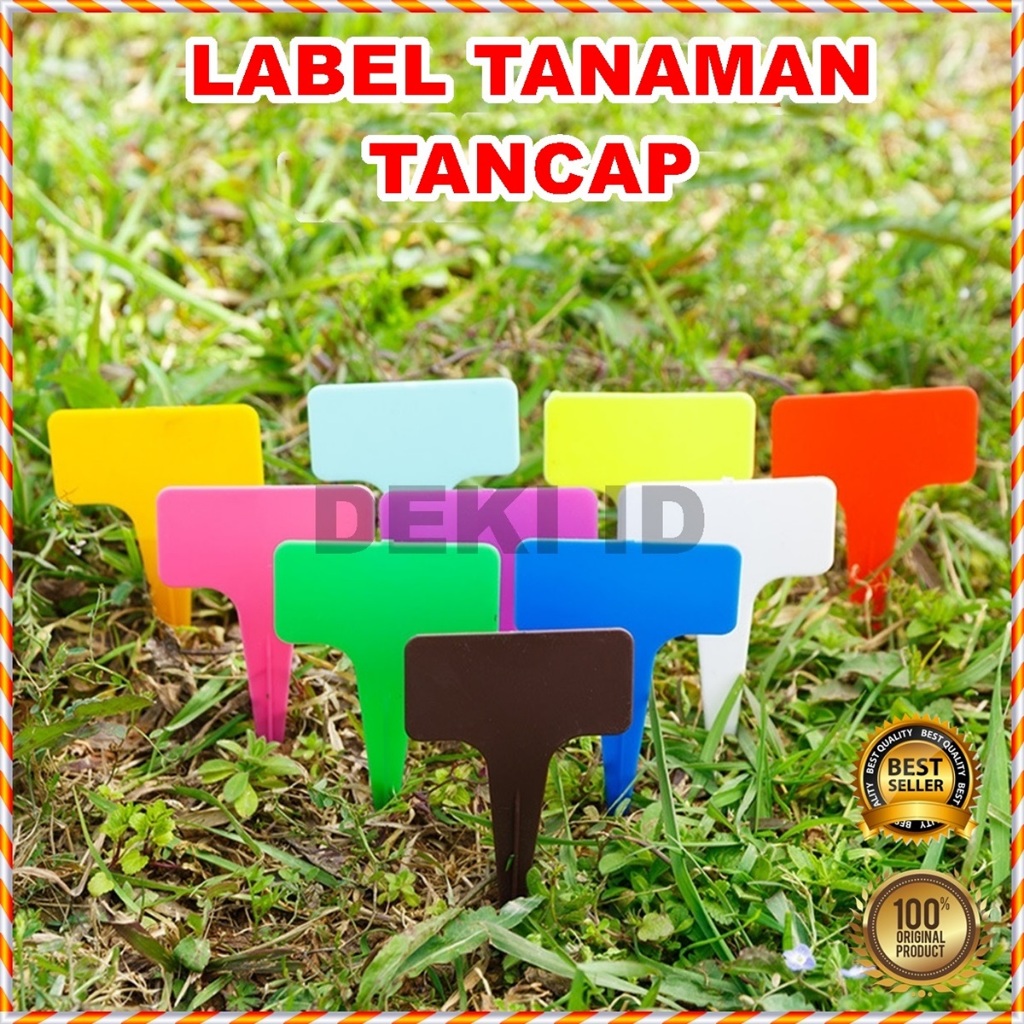 Jual Label Tanaman Tancap Penanda Nama Anti Air Name Tag Plant Marker Waterproof | Shopee Indonesia