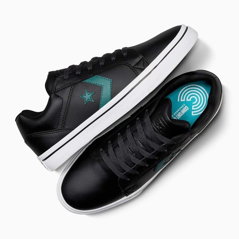 Jual Converse El Distrito 2.0 Ox Black Men's Shoes Original A05669C ...