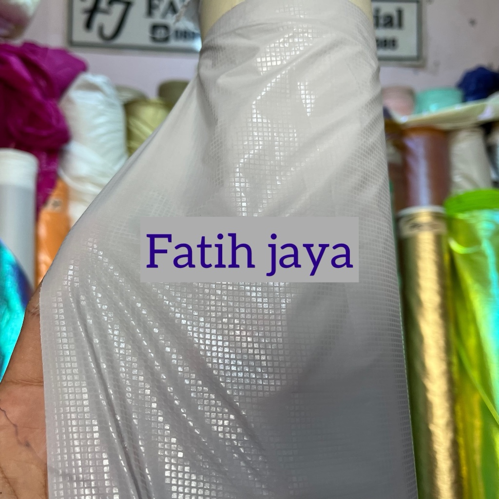 Jual New Kain Hologram Parasut Despo Coating Semprot Latek Arahan Tas ...