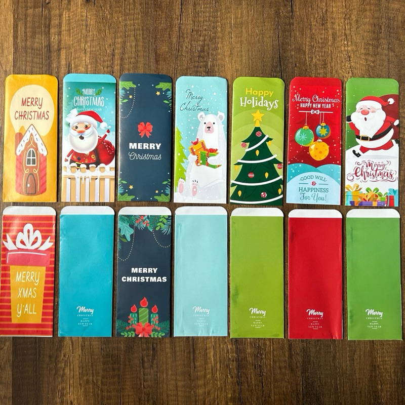 Jual AMPLOP NATAL/ANGPAO NATAL PANJANG PART II ISI 10 PCS | Shopee ...