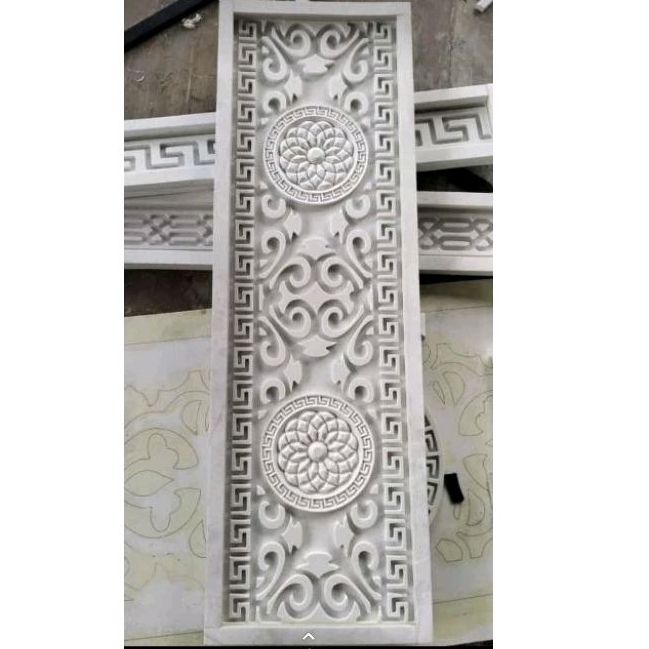 Jual cetakan ornamen dinding masif 30x100cm bahan spon eva diukir ...