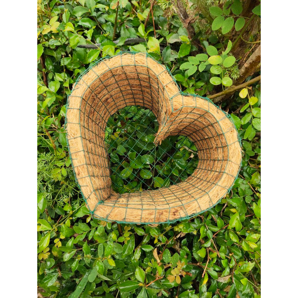 Jual Pot Bunga Dari Sabut Kelapa Ramah Lingkungan Model Bulat Love ...
