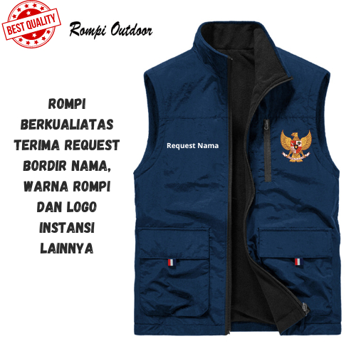 Jual New Produk !!! Rompi Outdoor Tactical Pria Logo Garuda Terbaru ...