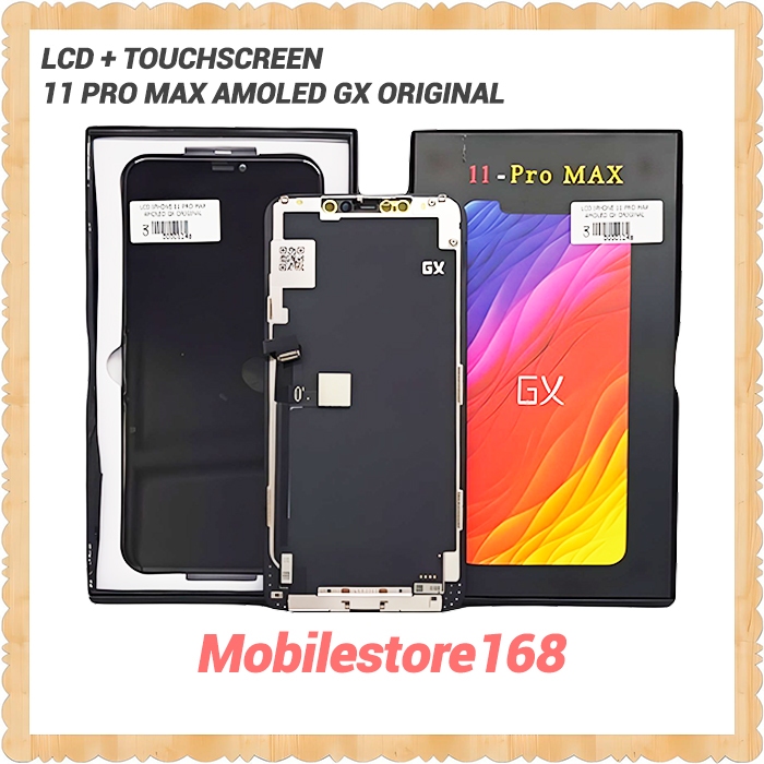 Jual LCD+TOUCHSCREEN 11 PRO MAX AMOLED ( GX ) | Shopee Indonesia