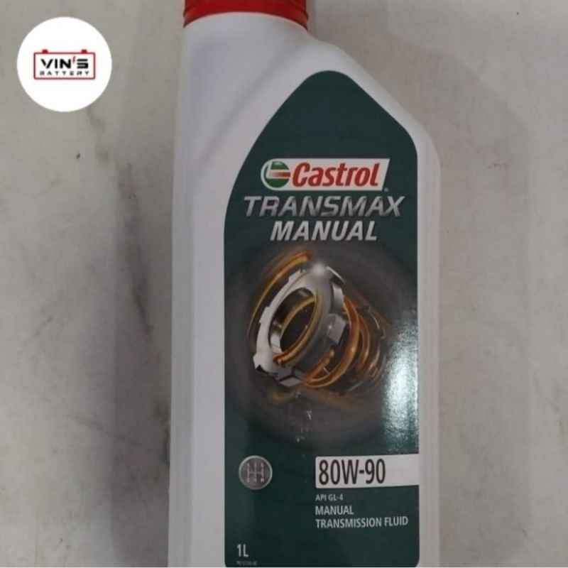 Jual Oli Transmisi Manual Castrol 80W-90 API GL-4 1 Liter | Shopee ...