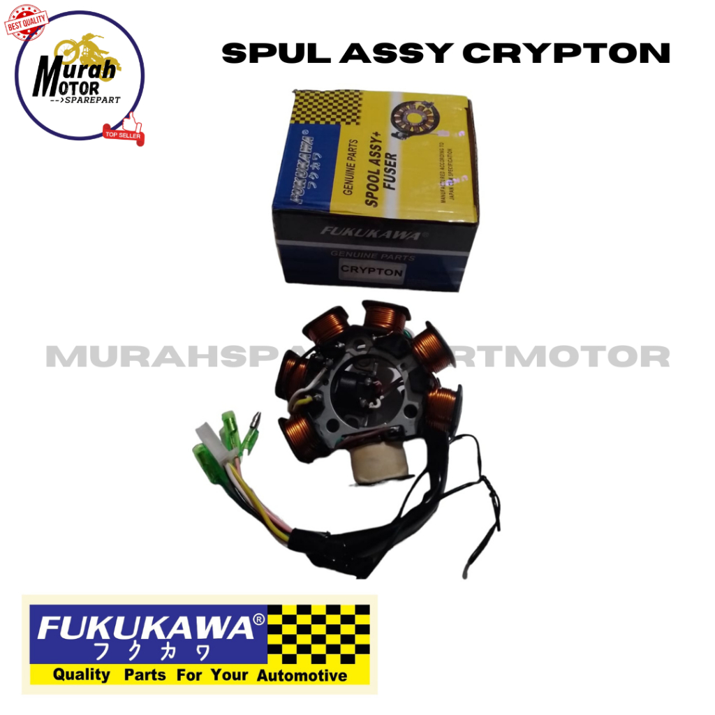 Jual Spool Spull Spul Assy Stator Comp Spul Pulser Crypton Vega R Old Vega Lama Kotak Fukukawa ...