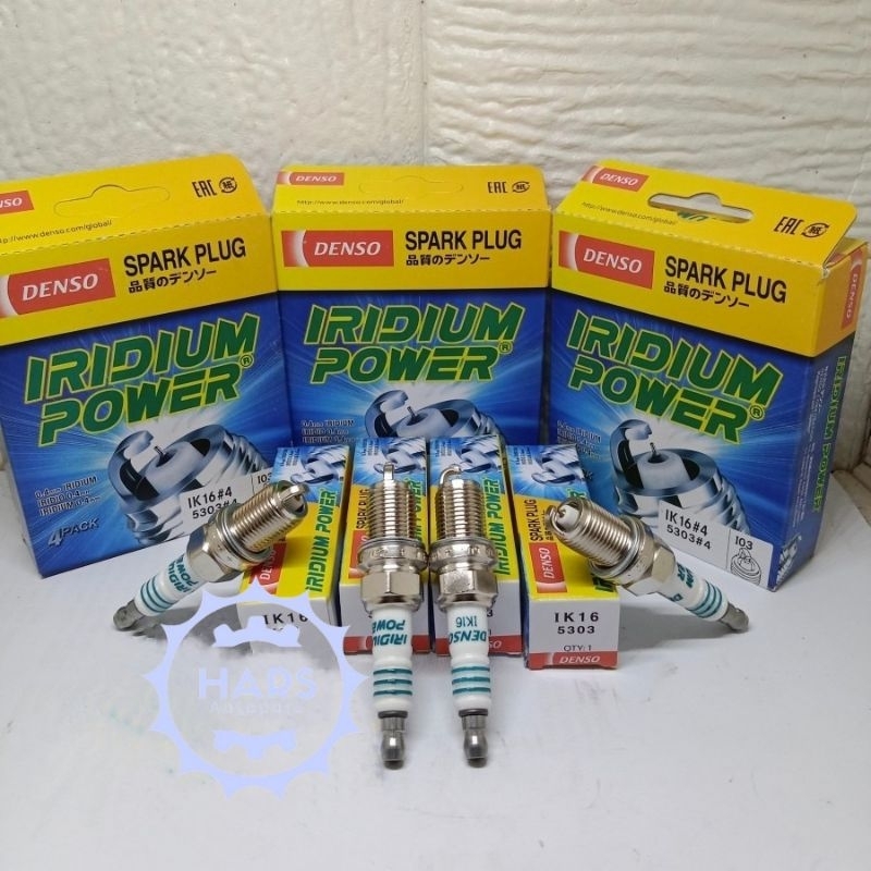 Jual Busi Iridium Toyota Vios Yaris Corolla Altis Denso IK16 - Harga 1 ...