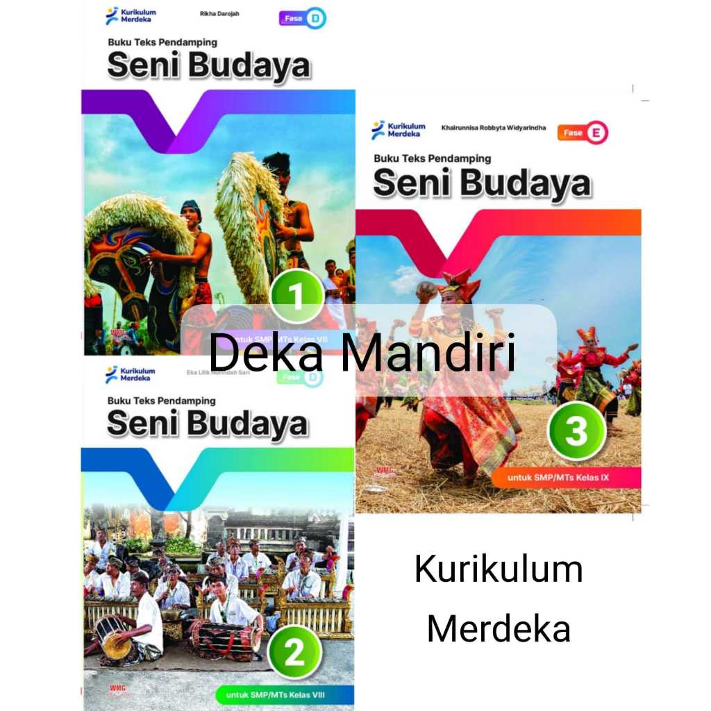 Jual Buku Seni Budaya SMP/MTS untuk Kelas 7 8 dan 9 Kurikulum Merdeka - Warna Mukti Grafika ...