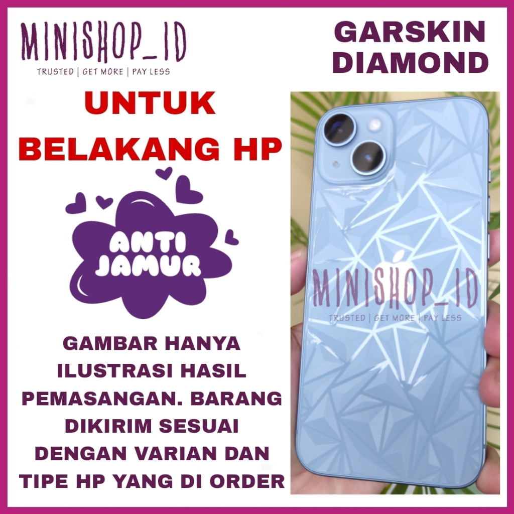 Jual INFINIX GT 20 PRO ANTI GORES SKIN DIAMOND 3D BACK SCREEN GARSKIN ...