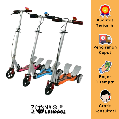 Jual SKUTER GENJOT VITA / SKUTER OTOPED DUAL PEDAL / SCOOTER PEDAL ...