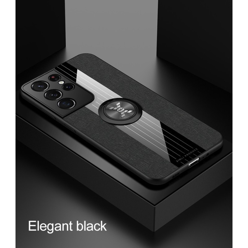 Jual Texture case Samsung Galaxy S21 Ultra / S22 Ultra / S23 Ultra Magnetic KickStand Casing ...