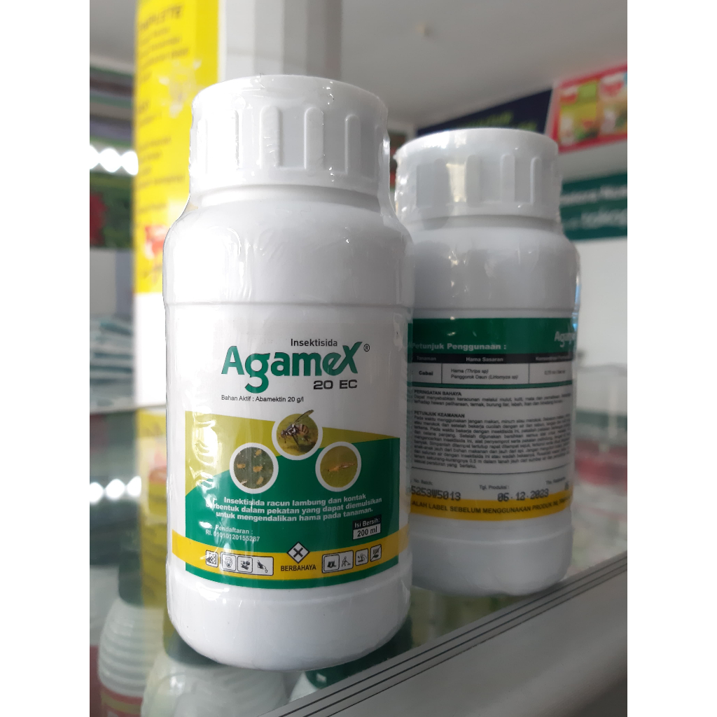 Jual Agamex 20EC 200ml Insektisida Obat Hama Tanaman | Shopee Indonesia