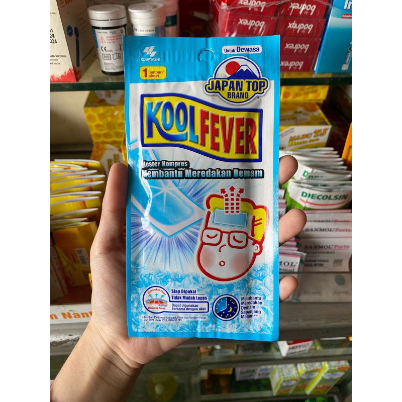 Jual Kool Fever Dewasa 1 lembar/sachet | Shopee Indonesia