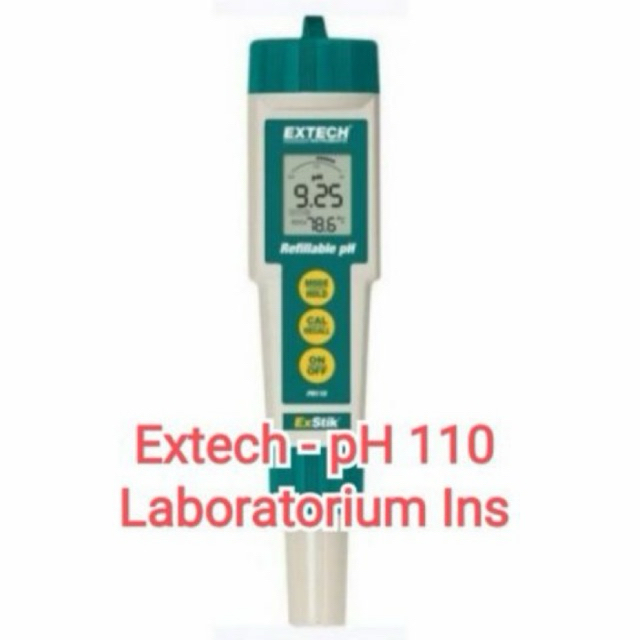 Jual Extech pH110 - pH 110 Exstik Refillable pH Meter | Shopee Indonesia