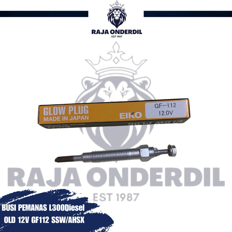 Jual BUSI PEMANAS L300 DIESEL OLD LAMA 12V EIKO GF-112 GF112 ORIGINAL ...