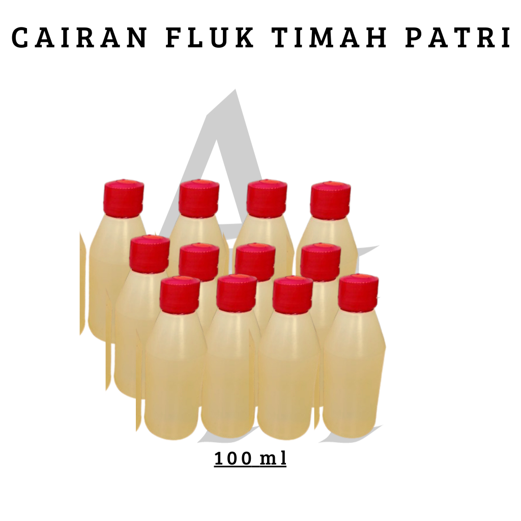 Jual Cairan Patri Flux Super Stainless & Logam 100ml Cairan Fluke 100 ...