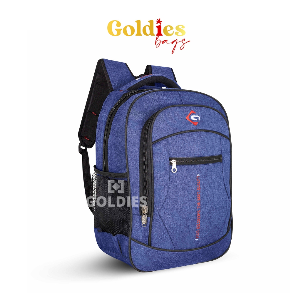 Jual Tas Ransel Sekolah Polo Goldvers Size 16Inch Tas Laptop Kerja Pria ...