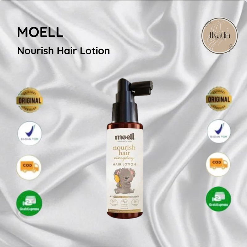 Jual Moell Hair Lotion With Panax Ginseng & Calendula Oil 100 ml ...