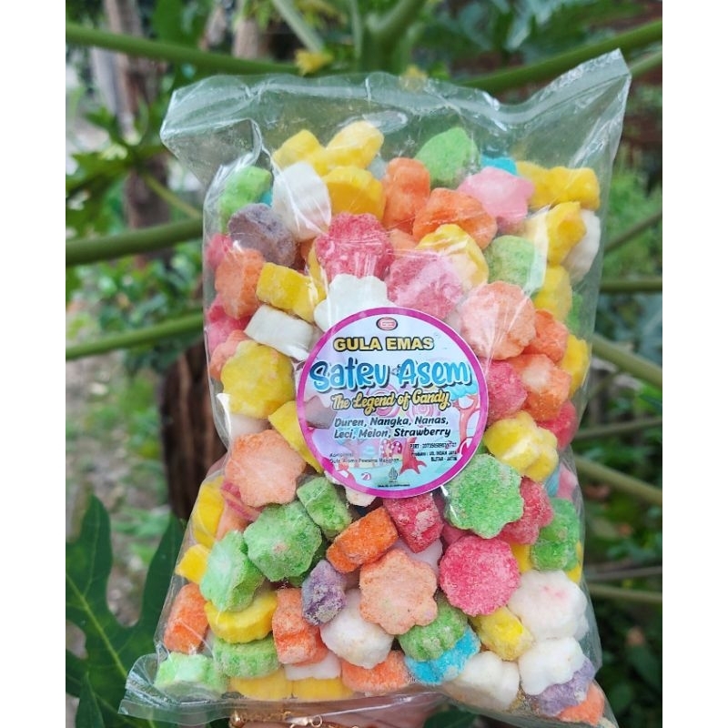 Jual satru asem / asam manis / satru / jajanan jadul / jajanan ...