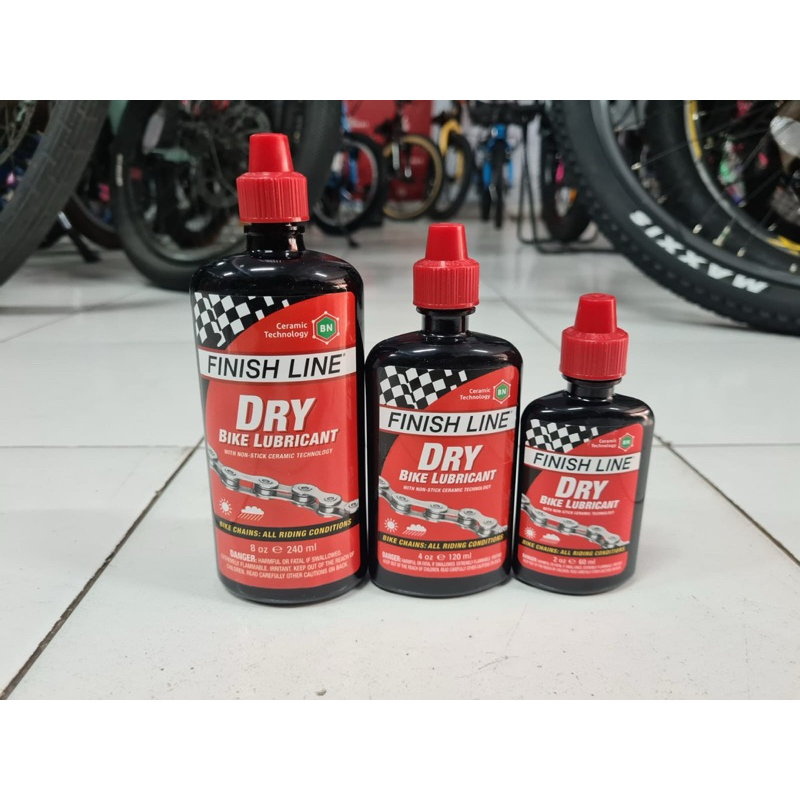 Jual Finish Line Teflon Plus Dry Lube / Pelumas Rantai Sepeda | Shopee ...