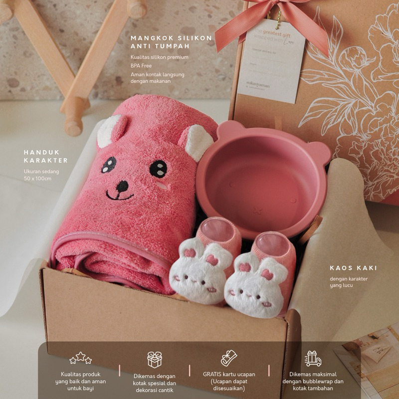 Jual Newborn baby gift set | Hadiah kelahiran | Baby gift set | Kado ...