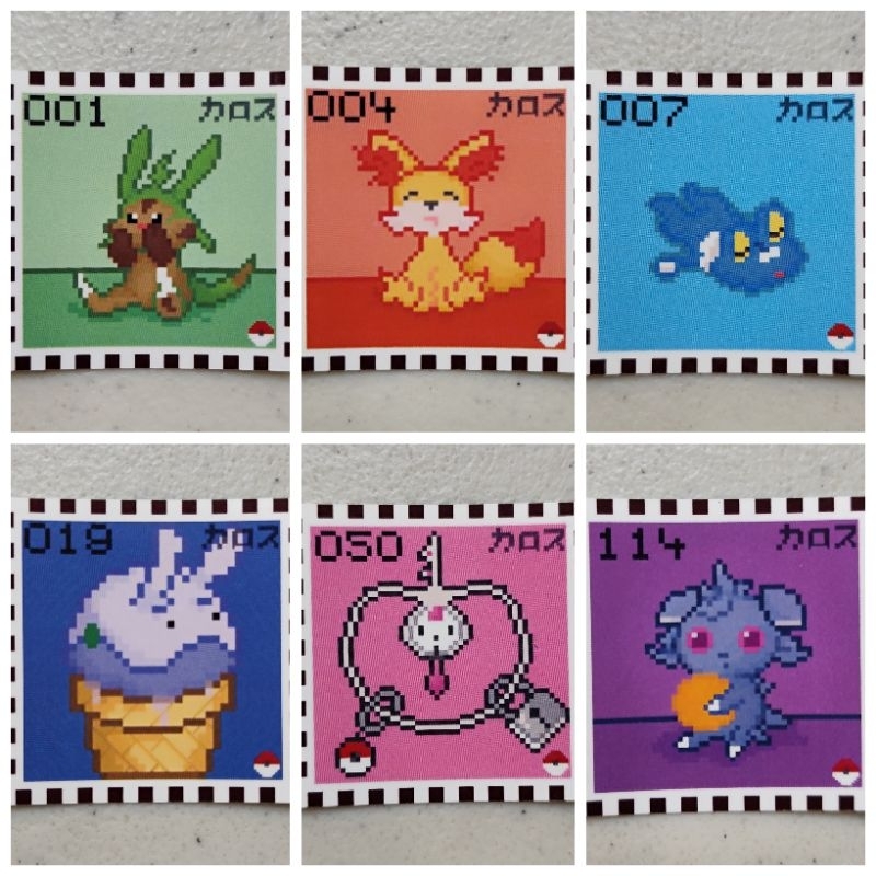 Jual Stiker Die-cut Pokemon (Region Kalos) | Shopee Indonesia