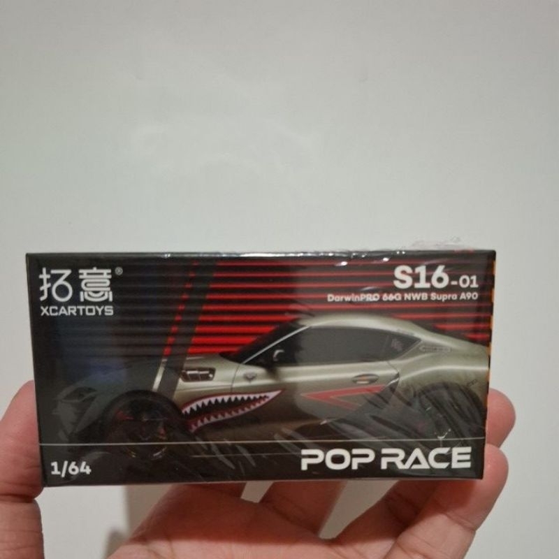 Jual XCarToys Pop Race DarwinPRO 66G NWB Supra A90 | Shopee Indonesia