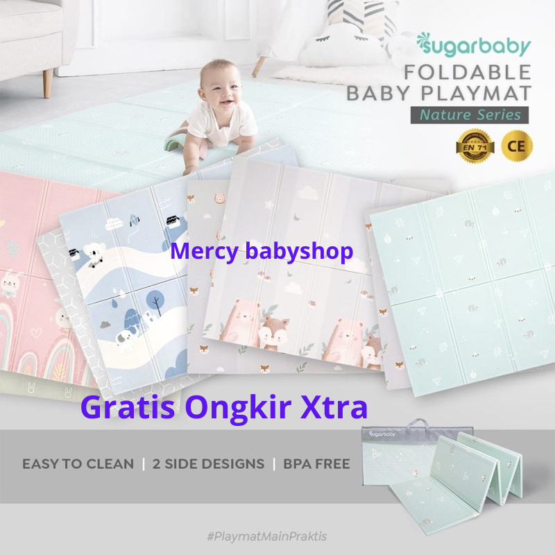 Jual Karpet Lipat Karpet Sugarbaby foldable baby playmat Sugar baby ...