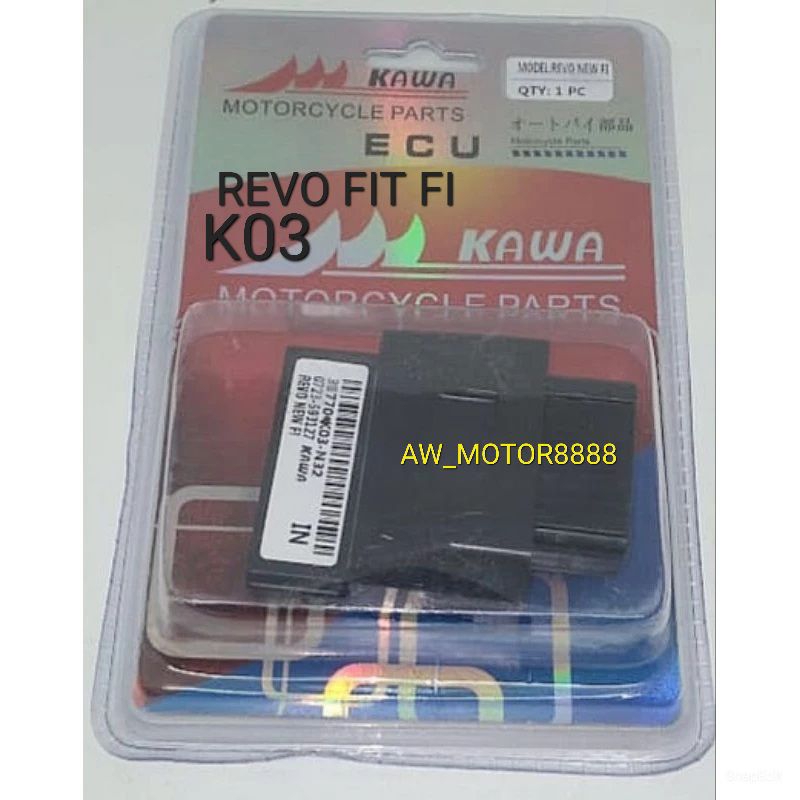 Jual ECU EDM ECM CDI REVO FIT FI / REVO FIT INJEKSI / K03 (KAWA ...