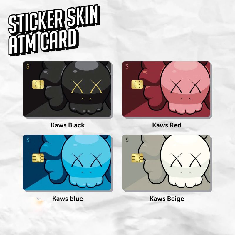 Jual Stiker Sticker Skin Kartu ATM KWS Edition | RATE CARD RATECARD ...