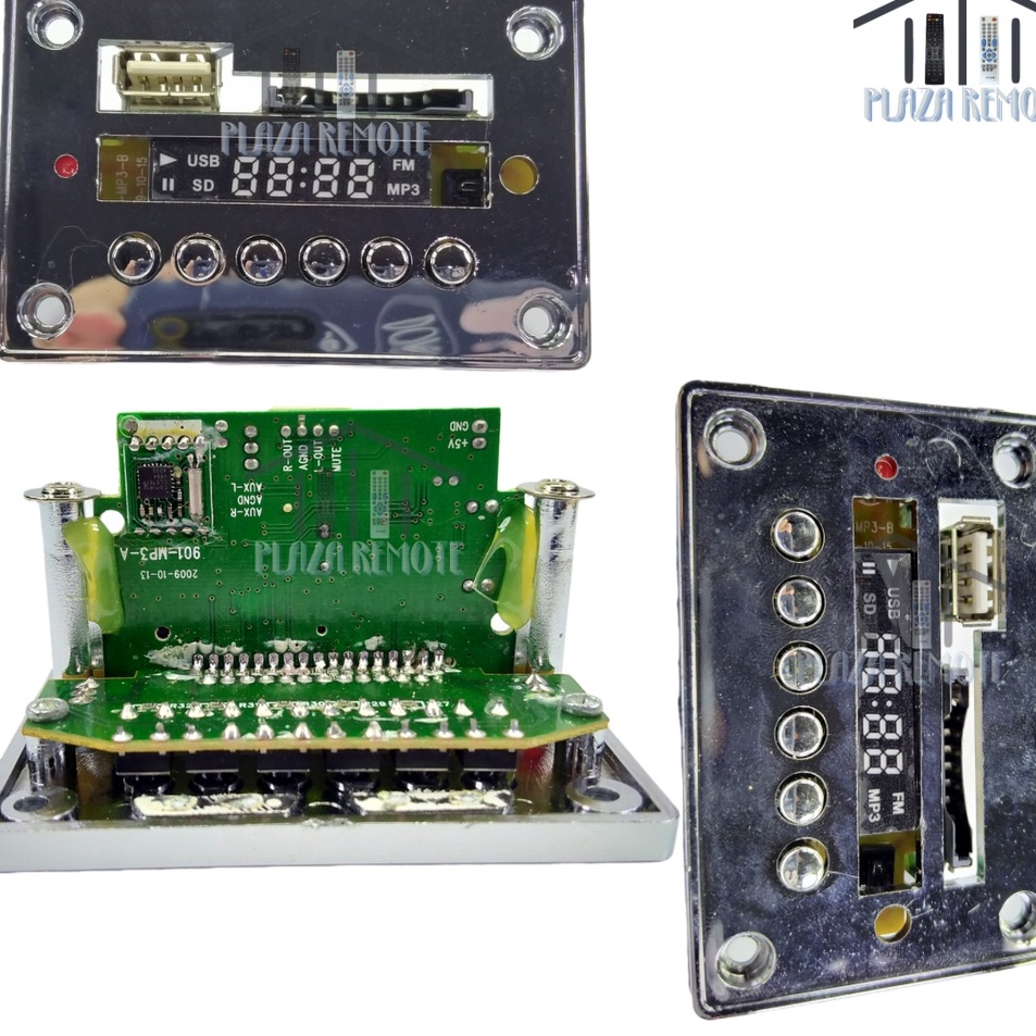 Jual kit panel PCB Panel Modul Kit USB Mp3 memory card radio FM Rakitan ...
