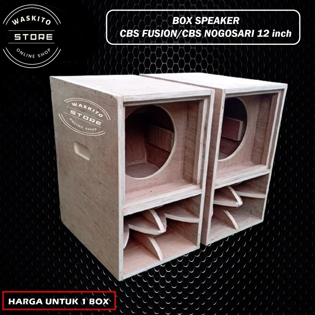 Jual Box Speaker CBS FUSION 12 inch / CBS Nogosari 12 inch | Shopee ...