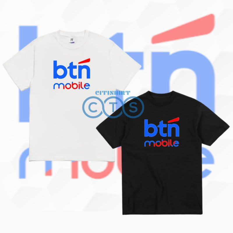 Jual BAJU SERAGAM BTN MOBILE KAOS TSHIRT STAFF KARYAWAN PAMERAN BAZAAR ...