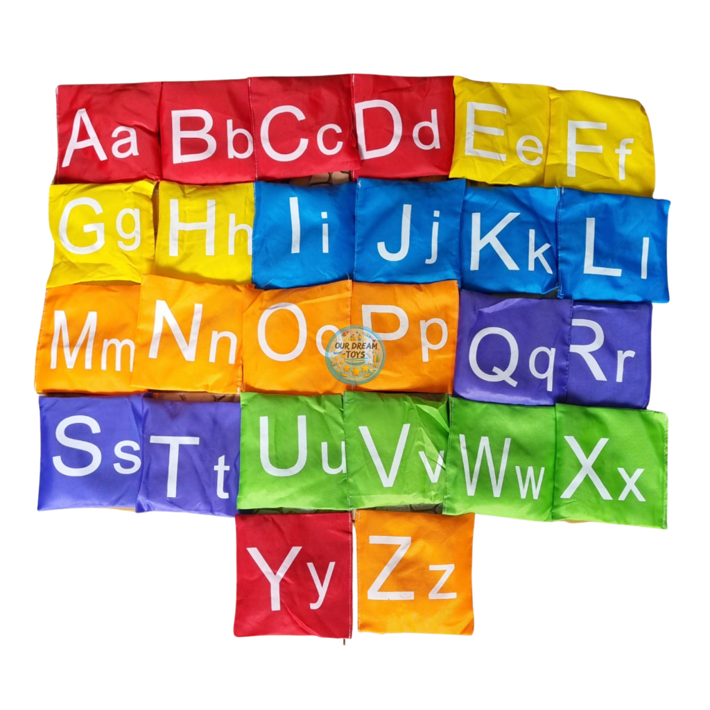 Jual Bean Bag Alphabet Toss /Our Dream Toys /Beanbag Huruf /Mainan ...