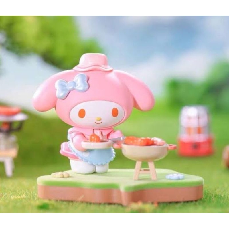 Jual My Melody Sanrio Characters Camping Friends Figure Open Box ...