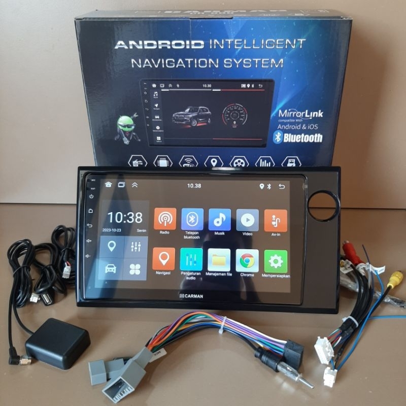 Jual Android 9" Honda Brio / Mobilio / Brv Head Unit Android CARMAN 9 ...