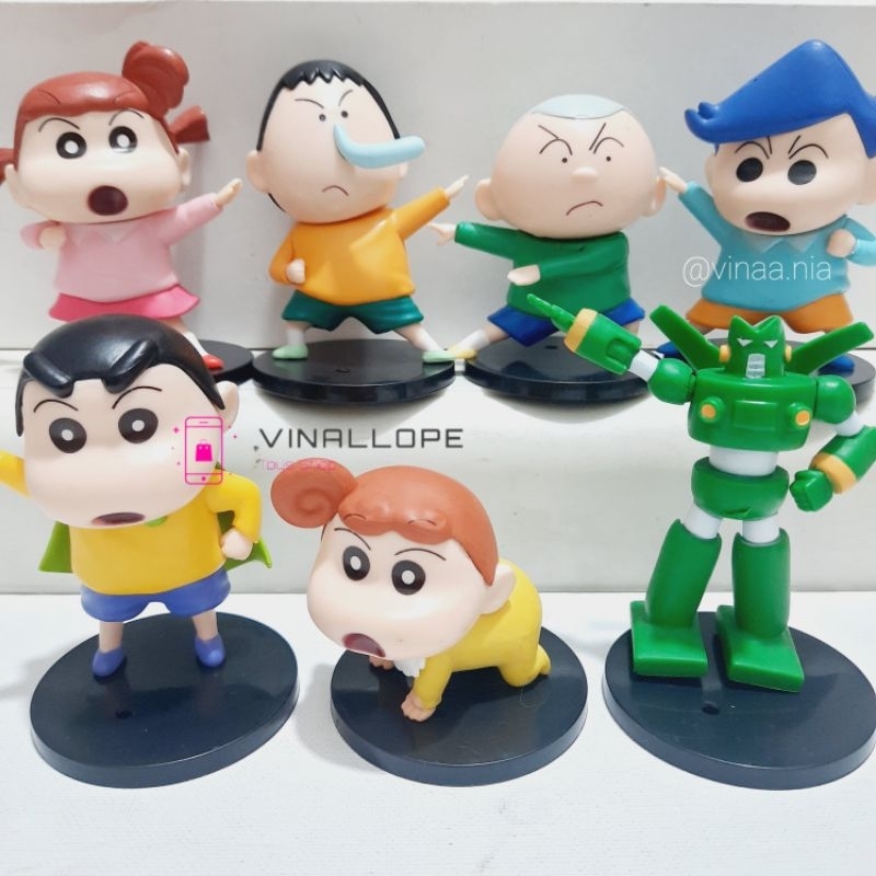 Jual figure shinchan dan teman teman | Shopee Indonesia