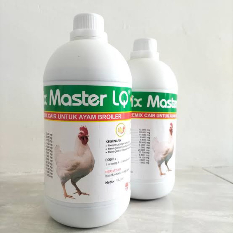 Jual Mix Master LQ Broiler - Premix Cair Untuk Broiler | Shopee Indonesia