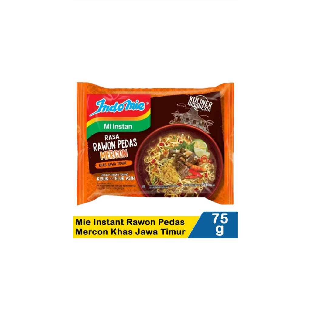 Jual Indomie rasa Rawon Pedas Mercon ISI 10 BUNGKUS | Shopee Indonesia