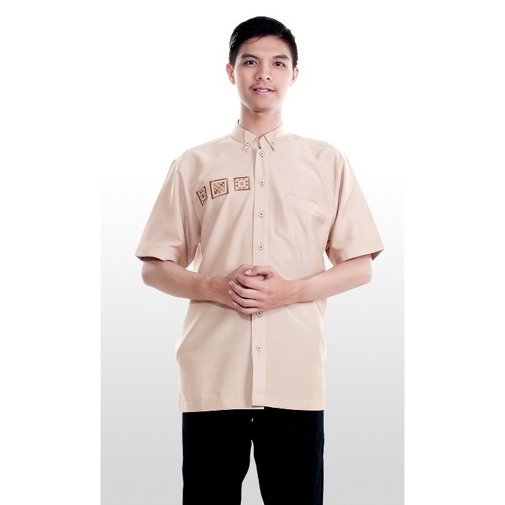 Jual SEPLY BAJU KOKO DEWASA ATASAN LAKI-LAKI KASEO 03 COKLAT | Shopee ...