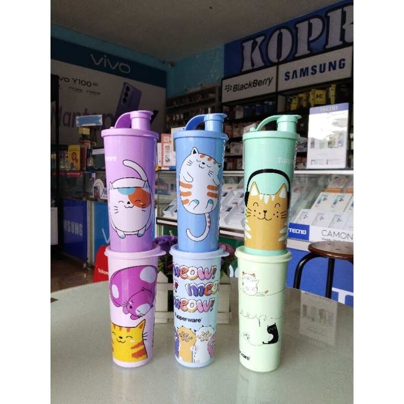 Jual CAT TUMBLER TUPPERWARE 470ML | Shopee Indonesia
