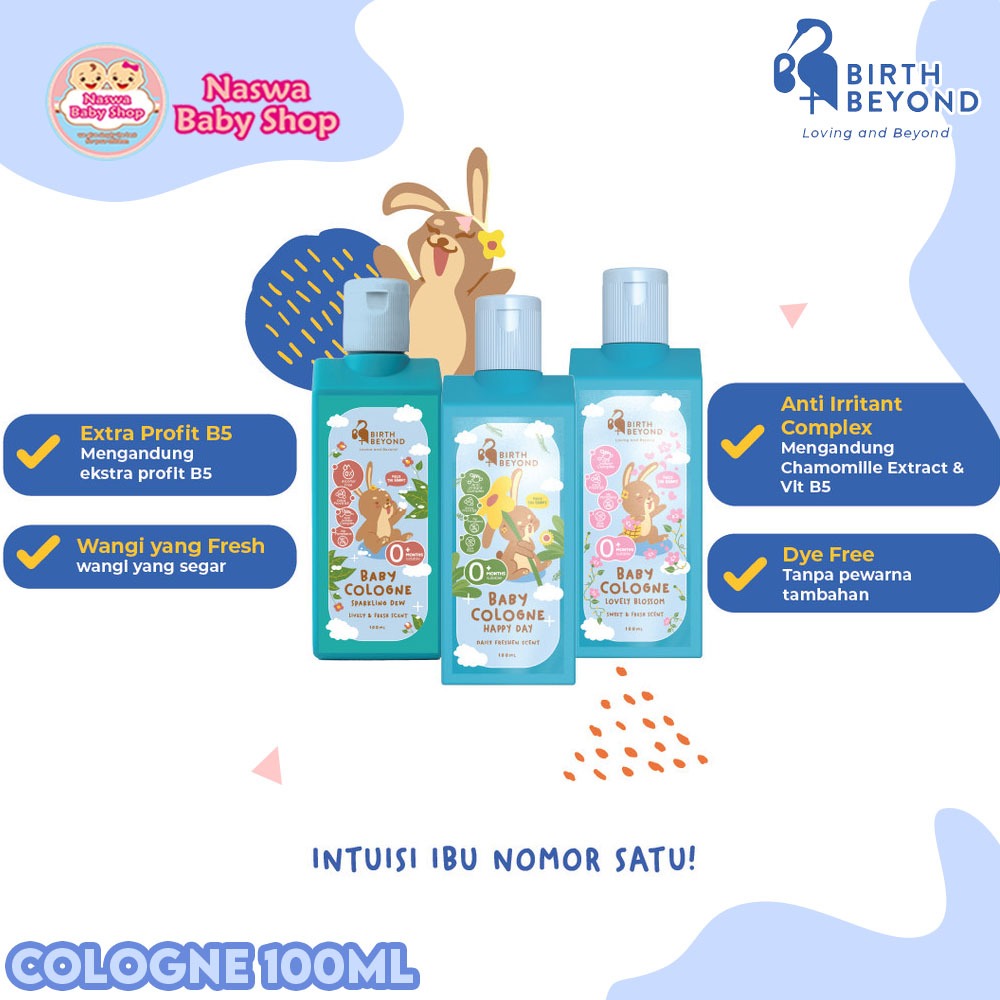 Jual Birth Beyond Baby Cologne Parfum Bayi 100ml | Shopee Indonesia
