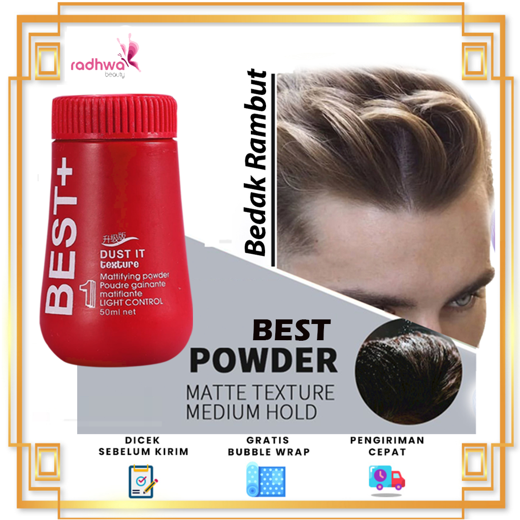 Jual Best Hair Powder Pria Edition Vikada Dust It Hair Styling Pria ...